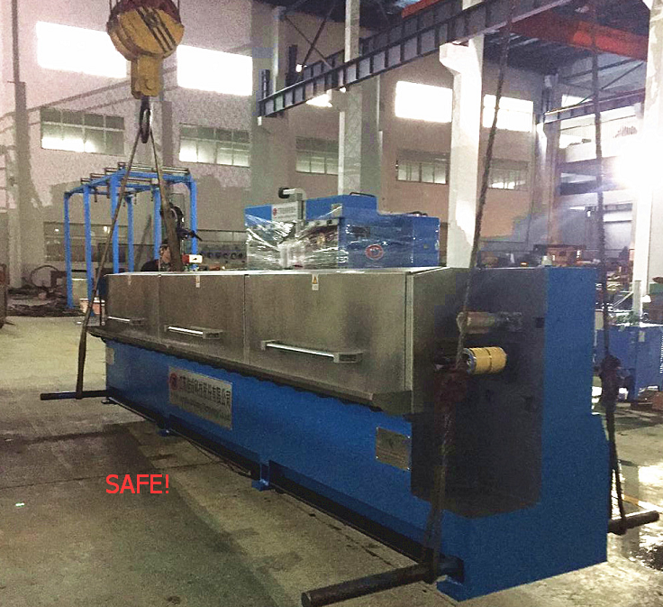 Our multi-wire drawing machine(8 wires) shipped today - Jiangsu ...
